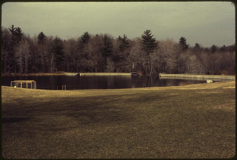 Mill pond, formerly industrial site - 1800's - Digital Commonwealth