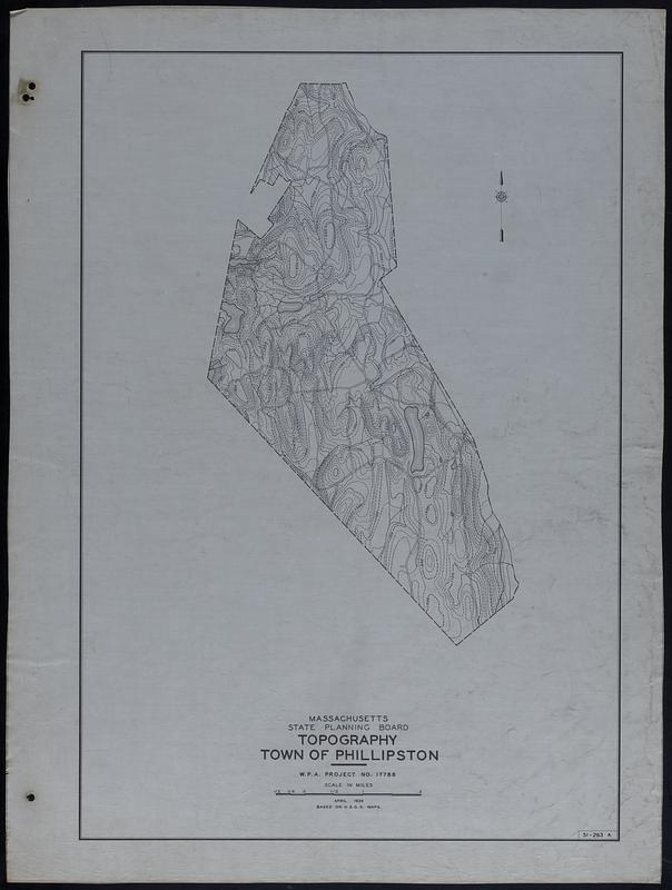 Topography Town of Phillipston - Digital Commonwealth