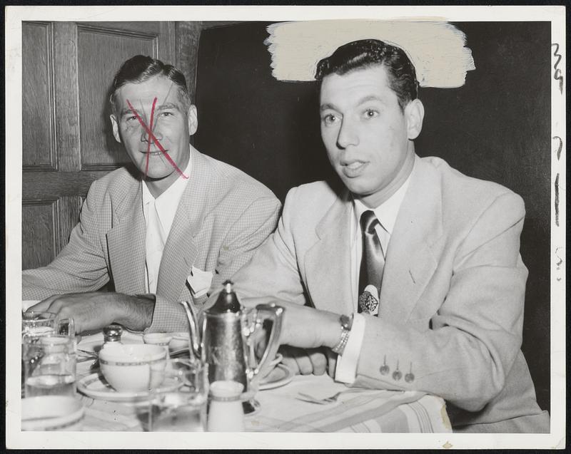 Two Hungry Tigers, Pitcher Hal Newhouser (left) and Catcher Joe ...