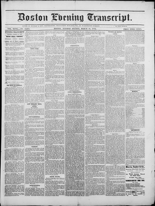 Boston Evening Transcript - Digital Commonwealth