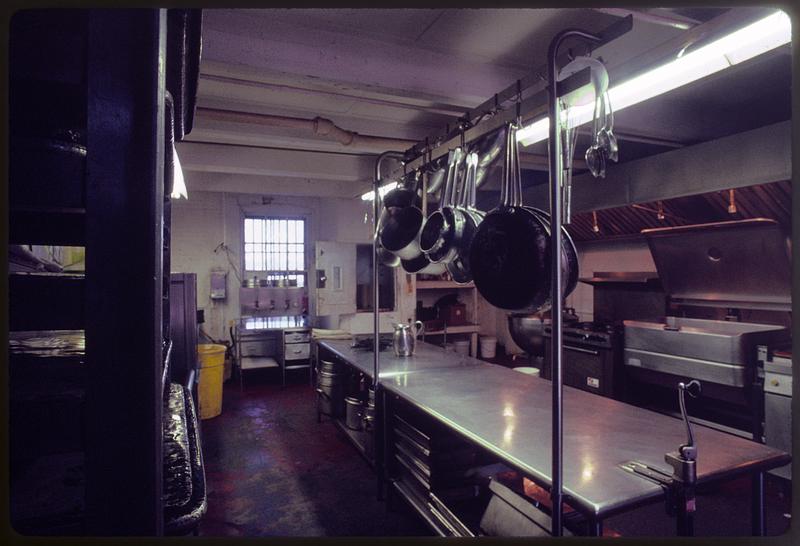 Kitchen, Salem Jail - Digital Commonwealth