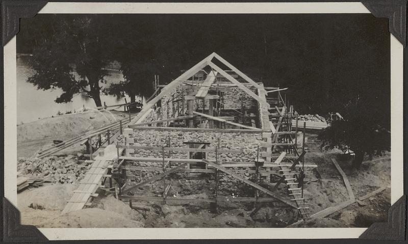Construction of the pumping station - Digital Commonwealth