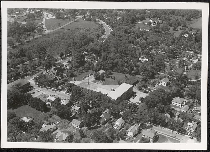 Aerial View Stationery Division, 1950 - Digital Commonwealth