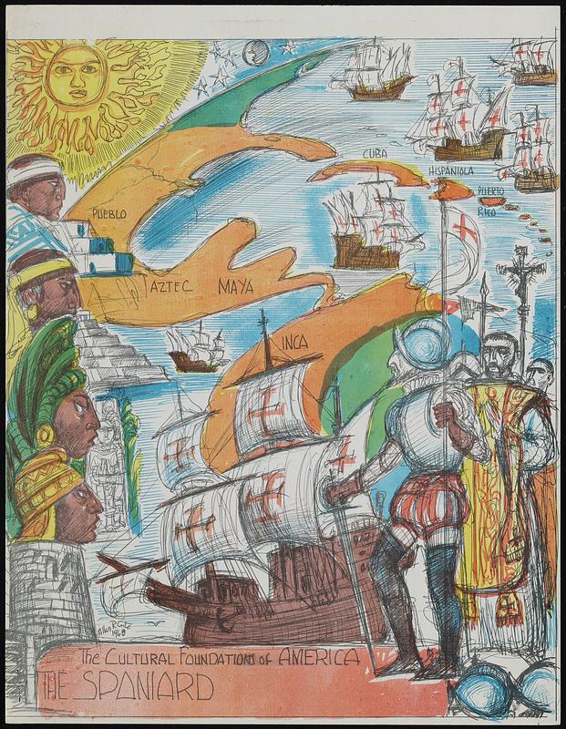 The cultural foundations of America - The Spaniard - Digital Commonwealth