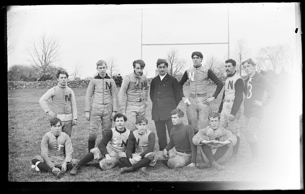 Normal School football players - Digital Commonwealth