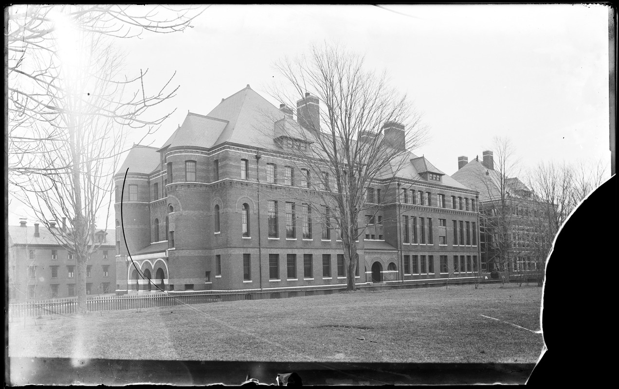 Normal School Building, exterior - Digital Commonwealth