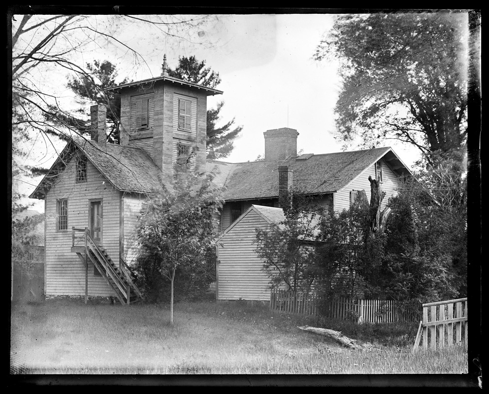 Shaw House (rear) - Digital Commonwealth