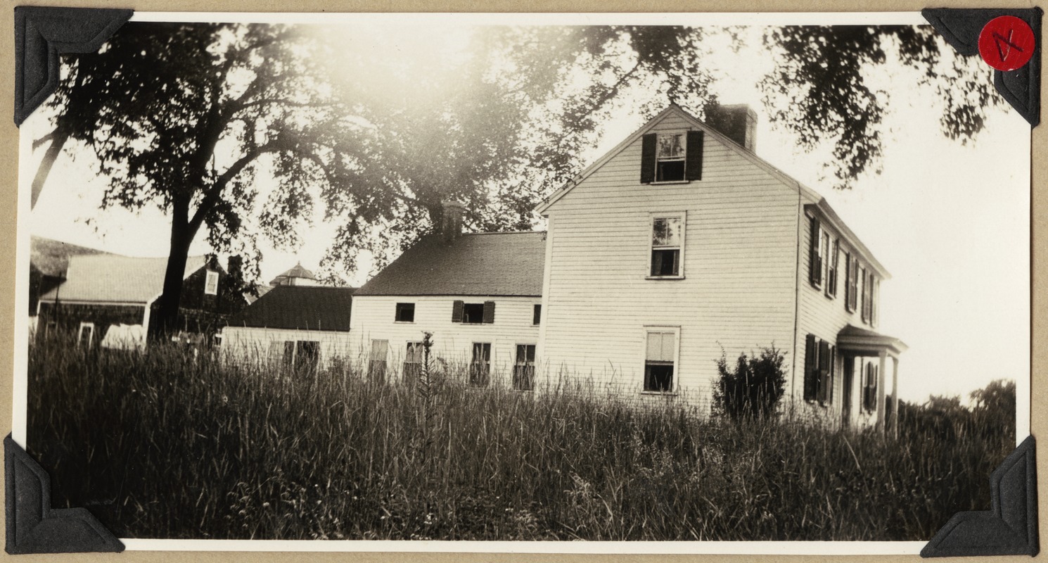 The Richard B. Bates house west side - Digital Commonwealth