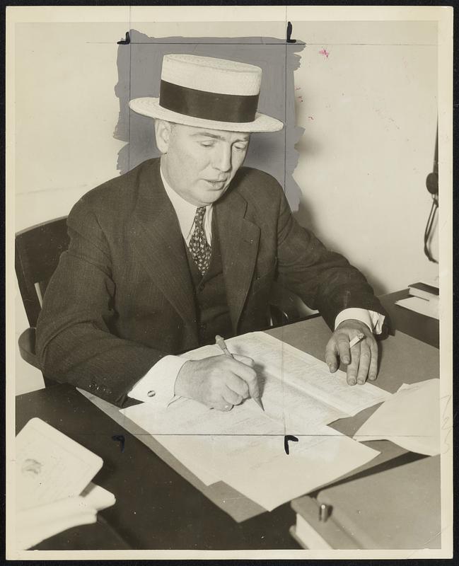 M. C. TY Shea. Agawan Park secretary who serves as assistant to John P ...