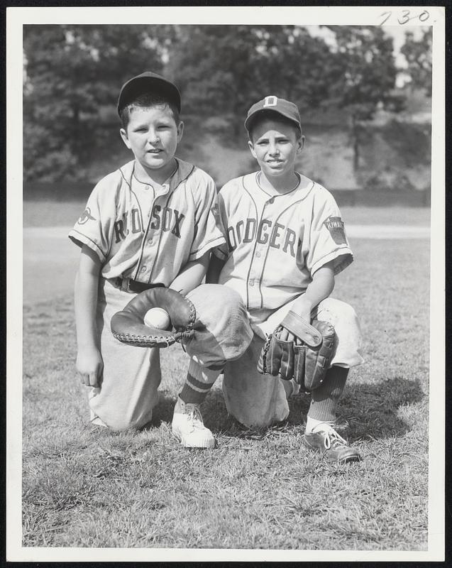 Self the previous inning. Right is the victorious Winchester battery ...