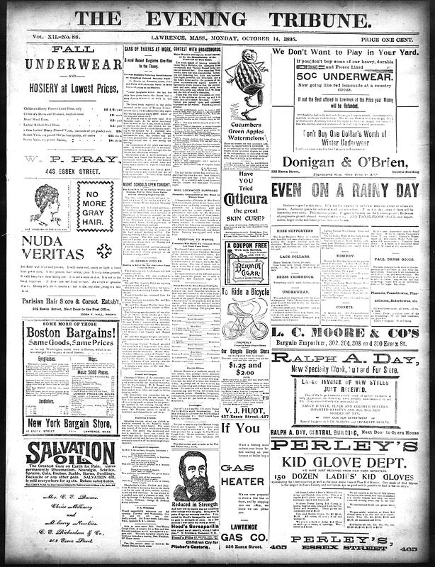 The Evening Tribune. October 14, 1895 - Digital Commonwealth