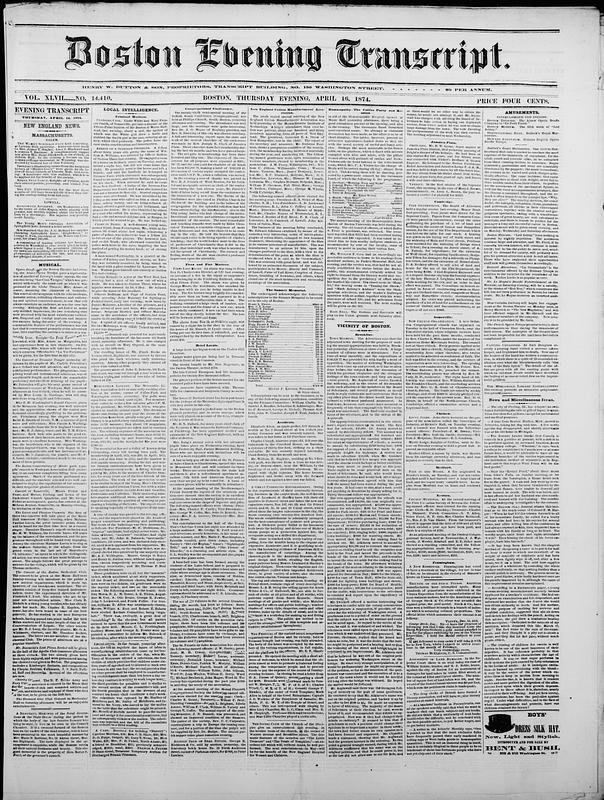 Boston Evening Transcript - Digital Commonwealth