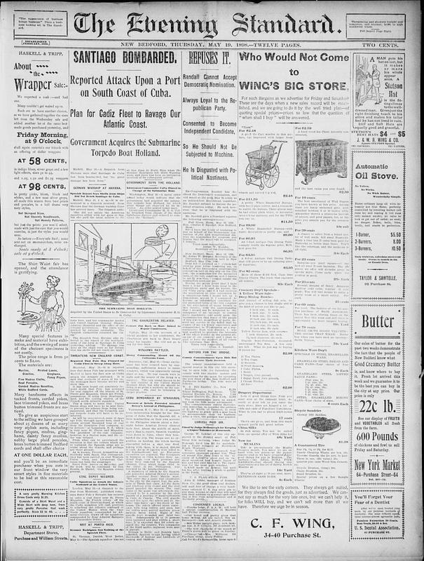 Evening Standard. May 19, 1898 - Digital Commonwealth
