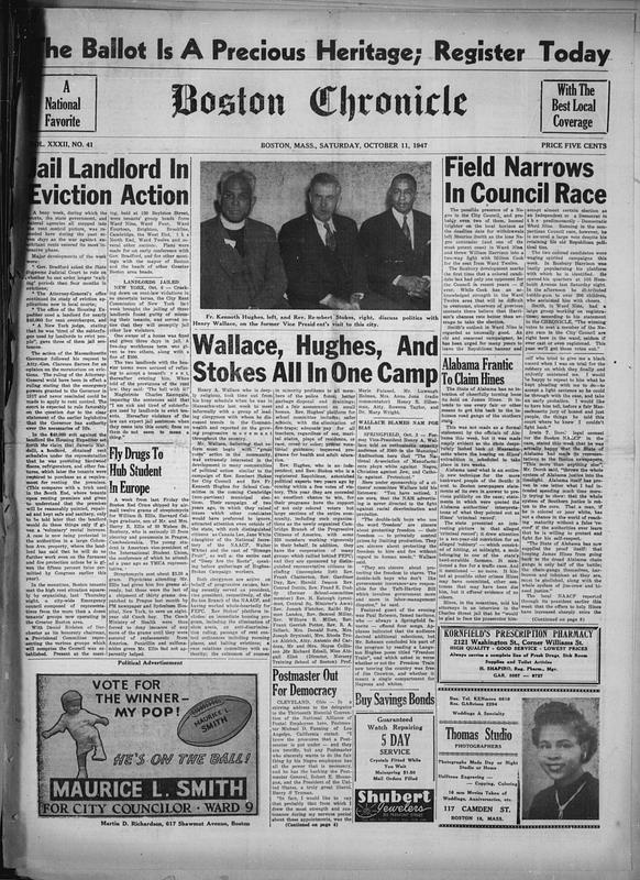 Boston Chronicle. October 11, 1947 - Digital Commonwealth