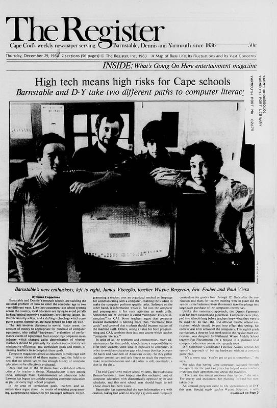 The Register. December 29, 1983 - Digital Commonwealth