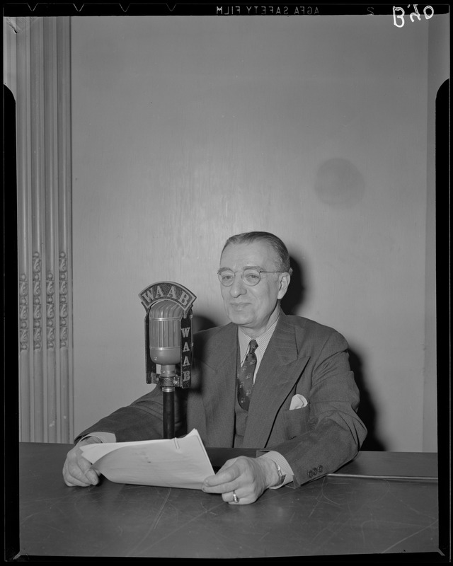 Ben Hatfield at WAAB - Digital Commonwealth