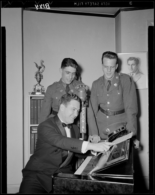 Ruby Newman at WAAB - Digital Commonwealth