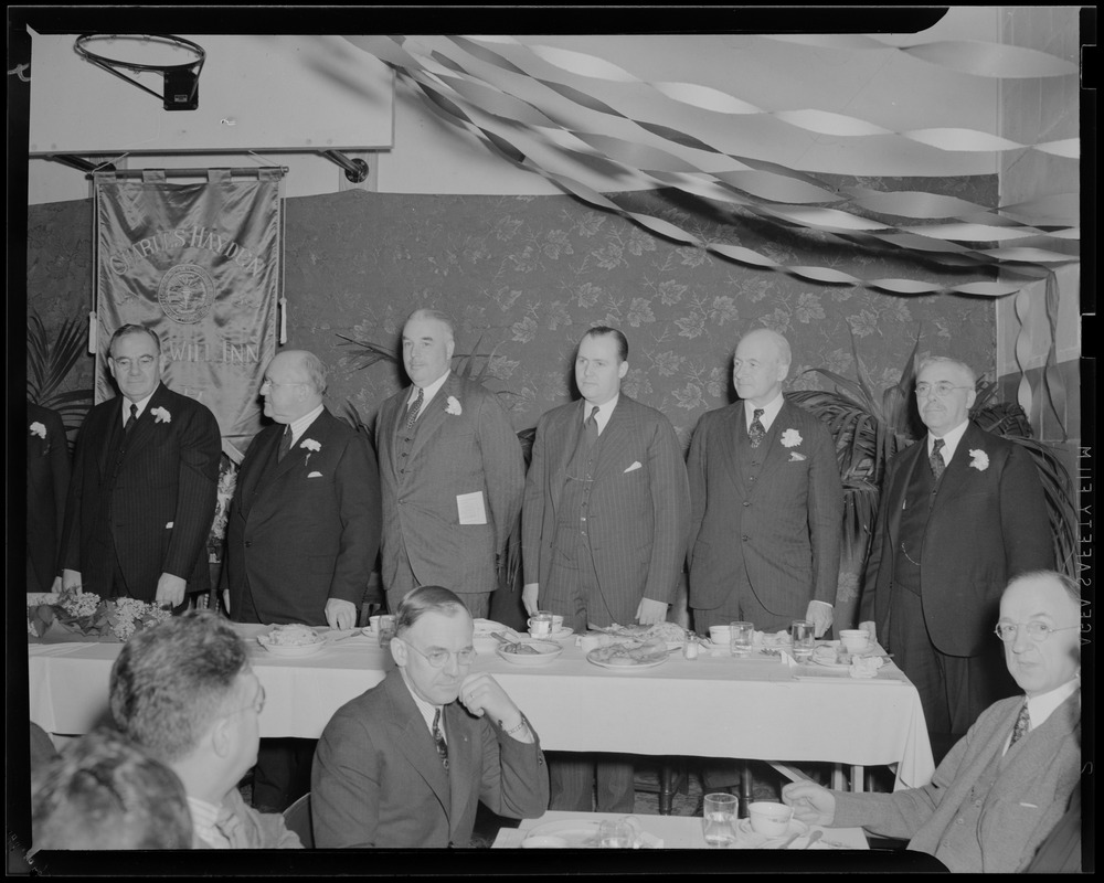 Morgan Memorial Goodwill Inn dinner - Digital Commonwealth