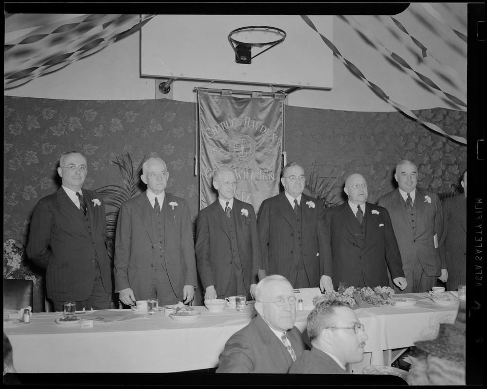 Morgan Memorial Goodwill Inn dinner - Digital Commonwealth