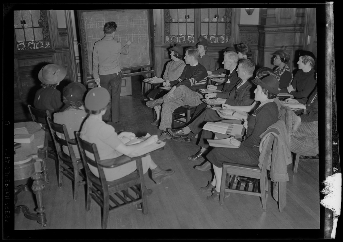 Braille class - Digital Commonwealth