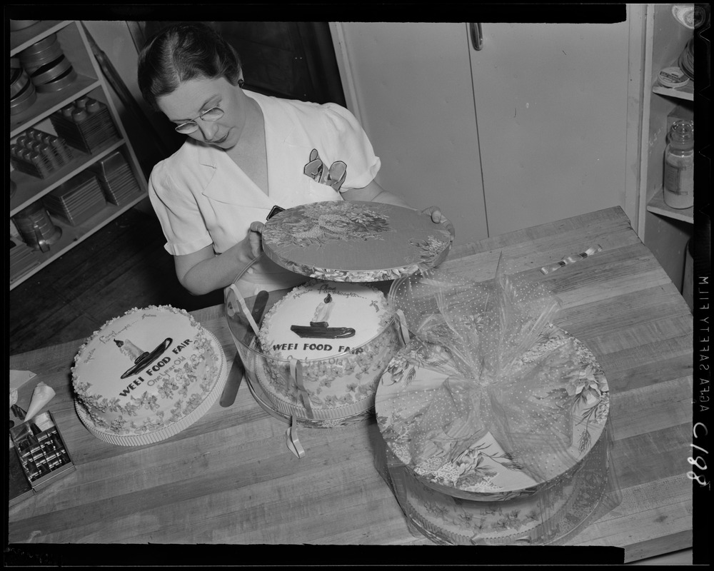 WEEI birthday cake - Digital Commonwealth