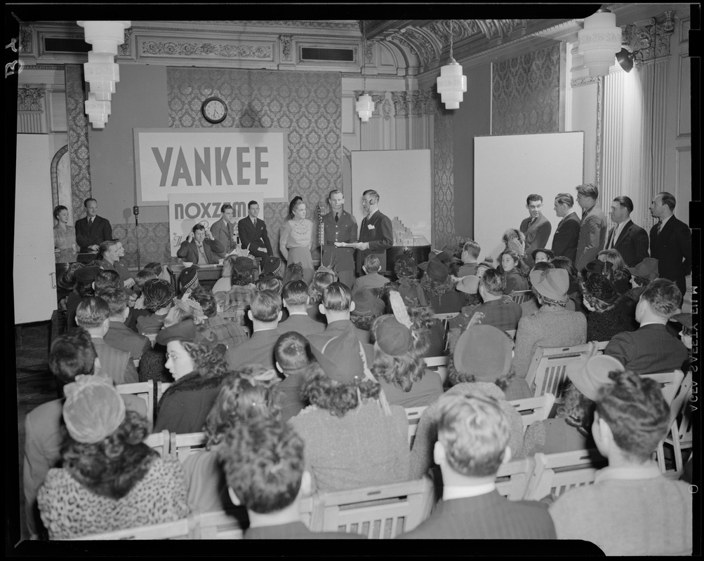 Yankee Network, Quiz of Two Cities - Digital Commonwealth