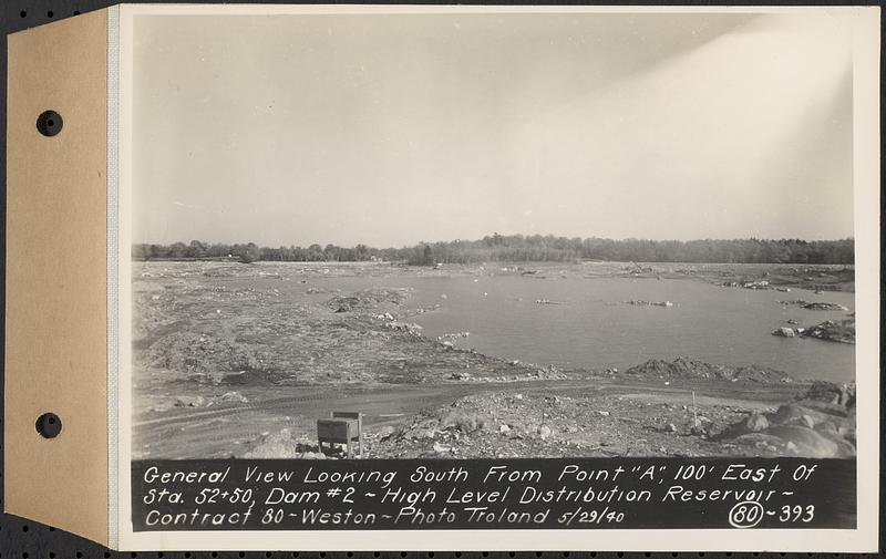 Contract No. 80, High Level Distribution Reservoir, Weston, general ...