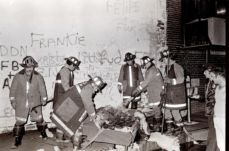 Couch fire - Digital Commonwealth