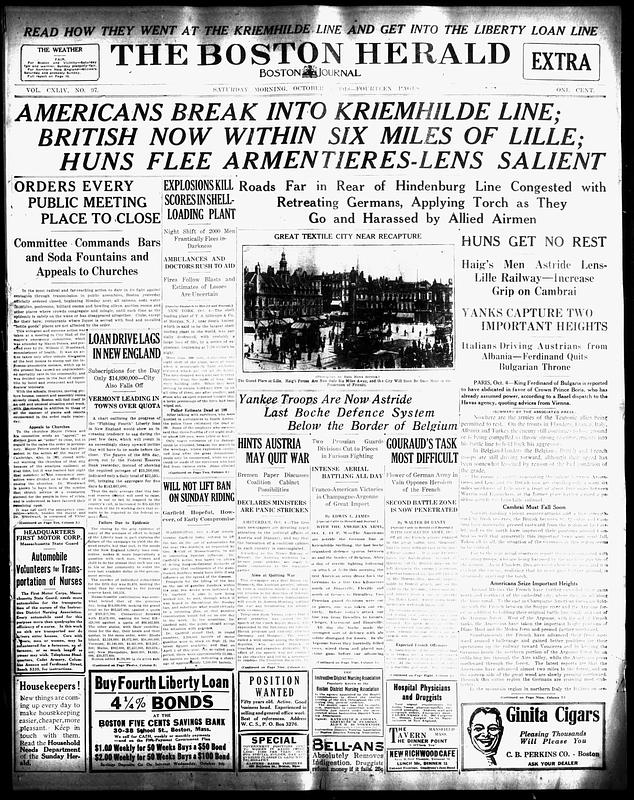 Boston Herald and Boston Journal. October 05, 1918 - Digital Commonwealth
