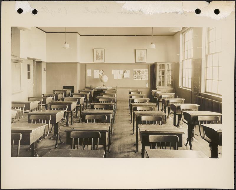 [Thomas] A. Edison School, Brig[ton], allocations photographed in ...
