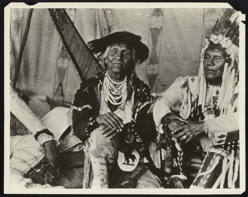 Bitter Root Jim, eighty-year old medicine man of the Flathead tribe, is ...