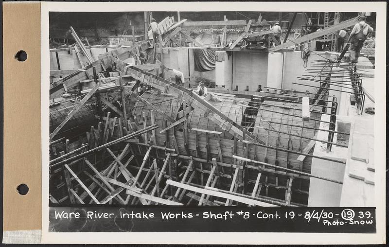 Contract No. 19, Dam and Substructure of Ware River Intake Works at ...