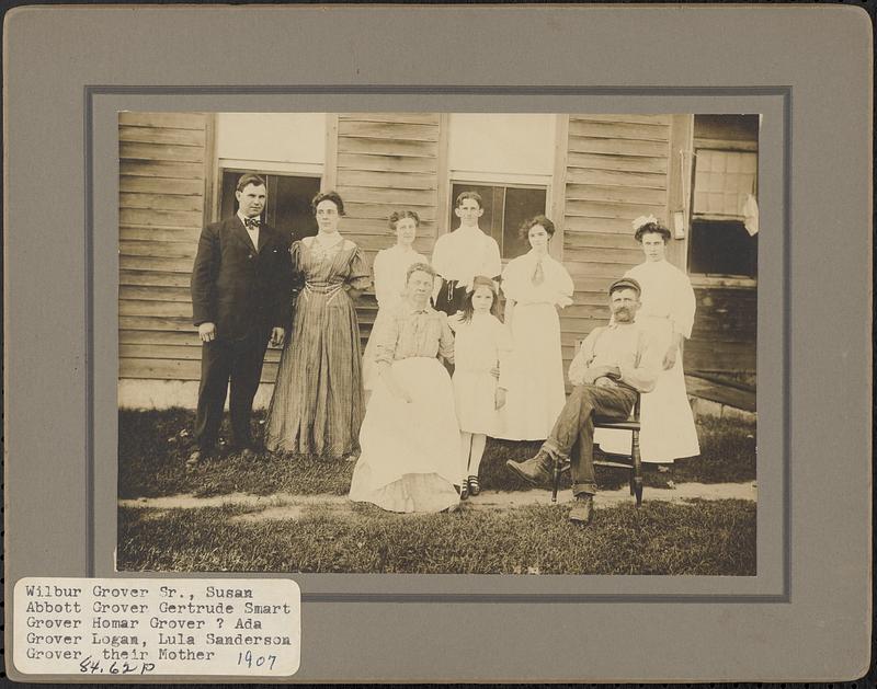 Grover family portrait - Digital Commonwealth