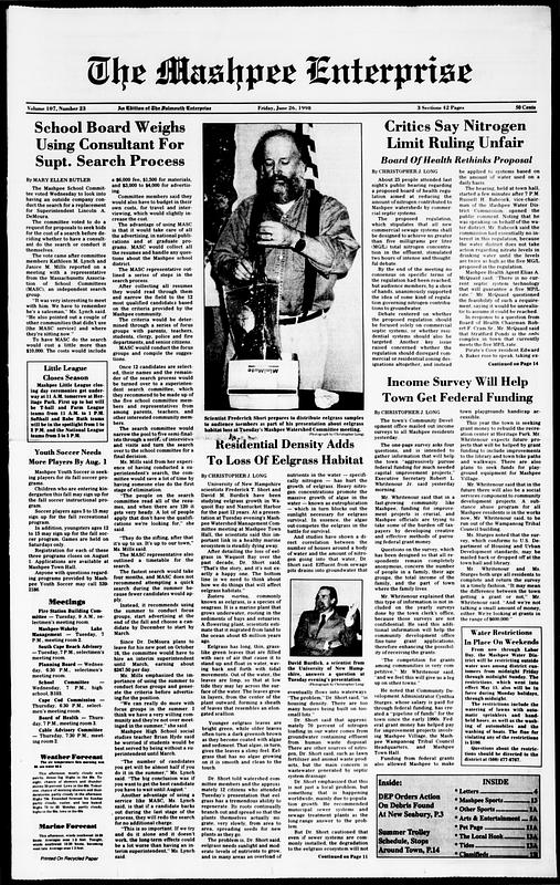 The Mashpee Enterprise. June 26, 1998 - Digital Commonwealth