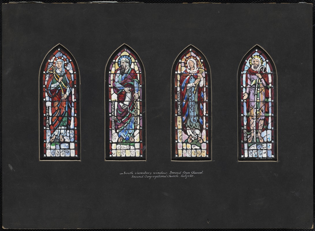 South clerestory window, second from chancel, Second Congregational ...