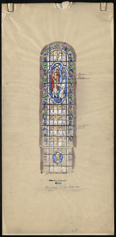 Holy Eucharist #4, reverse color scheme - Digital Commonwealth
