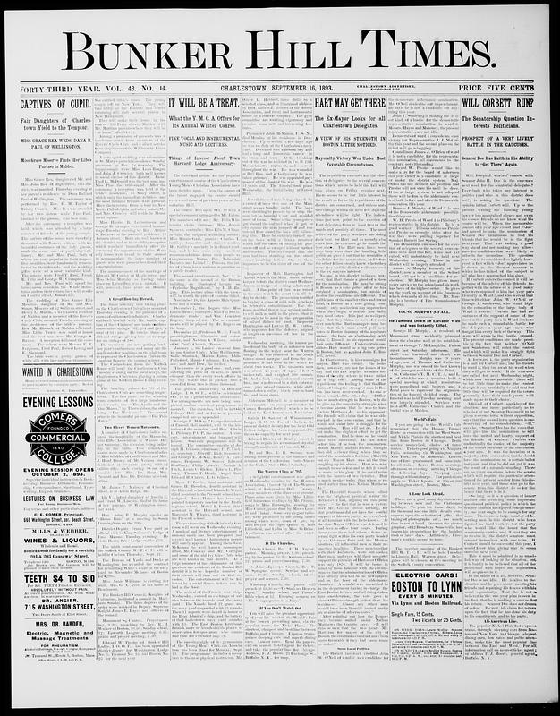 Bunker Hill Times, September 16, 1893 - Digital Commonwealth