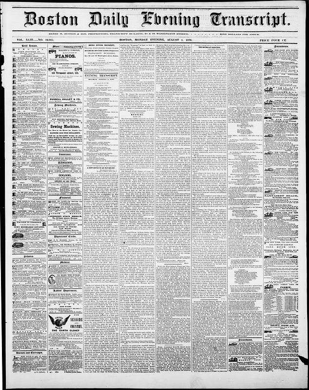 Boston Daily Evening Transcript - Digital Commonwealth