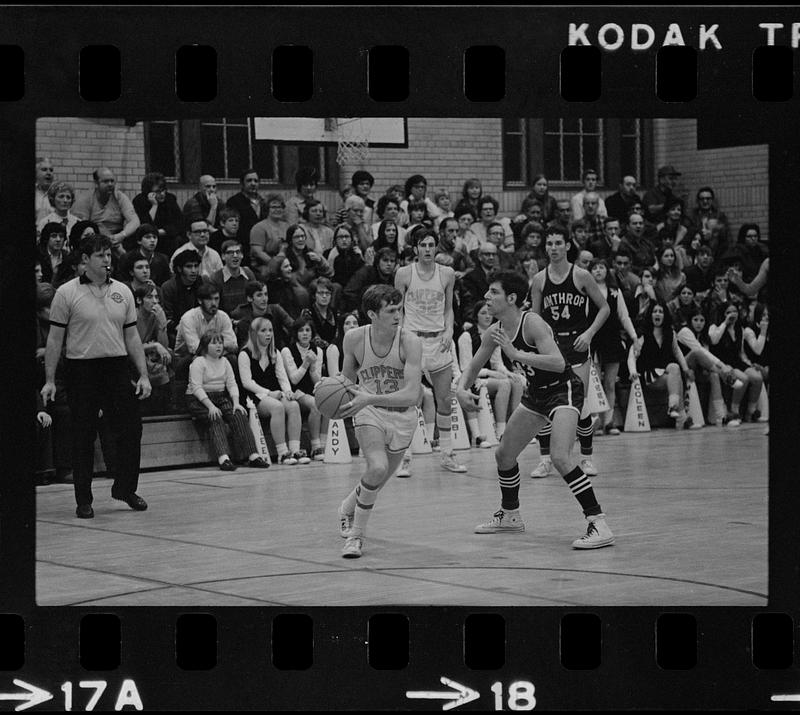 Boy’s basketball, coach Bob Welch - Digital Commonwealth