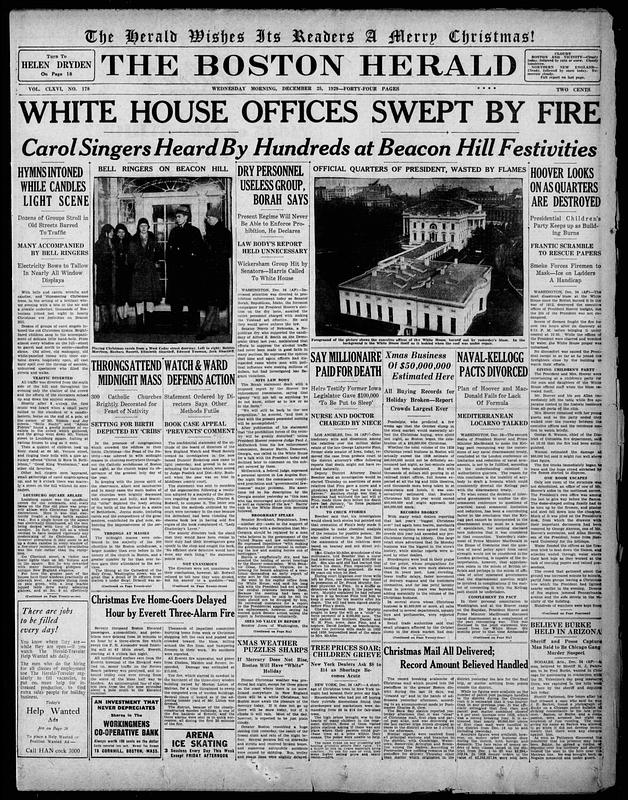 Boston Herald. December 25, 1929 - Digital Commonwealth