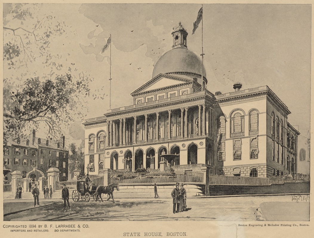 State House, Boston - Digital Commonwealth