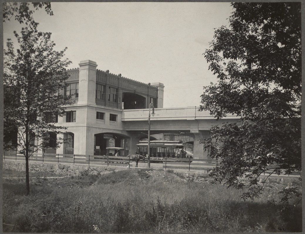 Boston Elevated Railway. Forest Hills Station - Digital Commonwealth