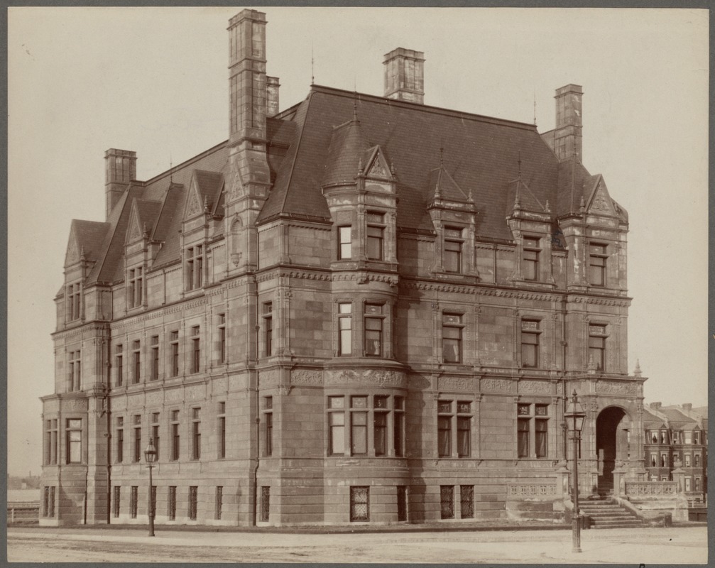 Governor Ames house, Commonwealth Ave., Boston - Digital Commonwealth