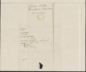 George Colton to George Coffin, 8 October 1834 - Digital Commonwealth