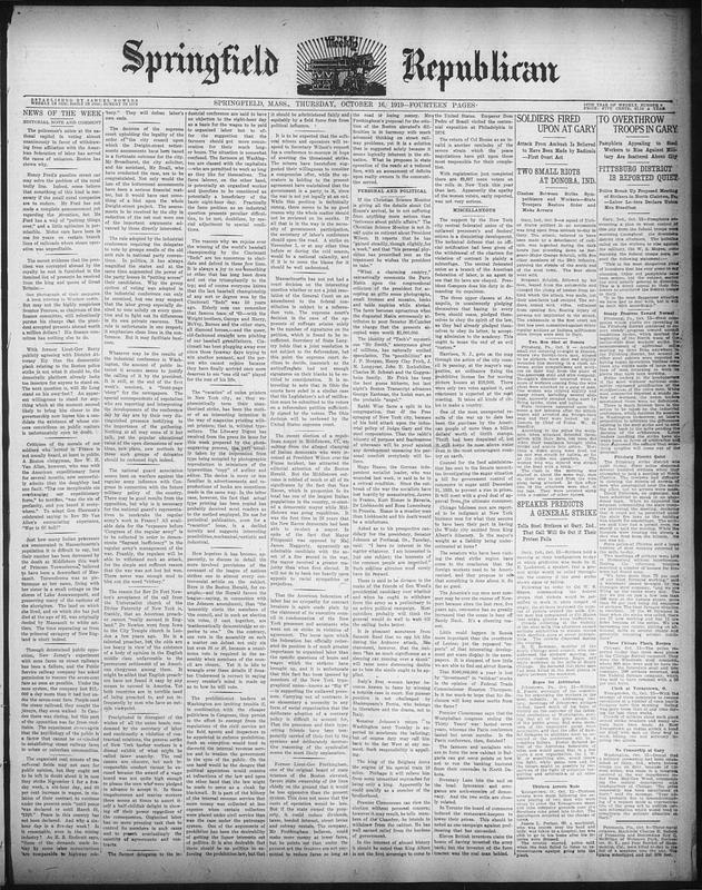 Springfield Weekly Republican - Digital Commonwealth