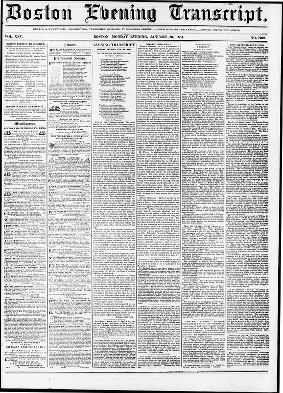 Boston Evening Transcript - Digital Commonwealth
