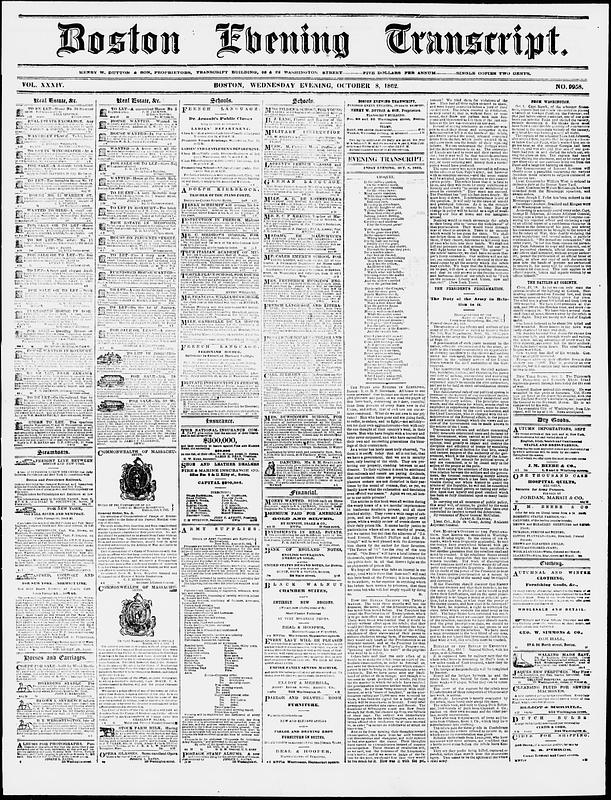 Boston Evening Transcript - Digital Commonwealth
