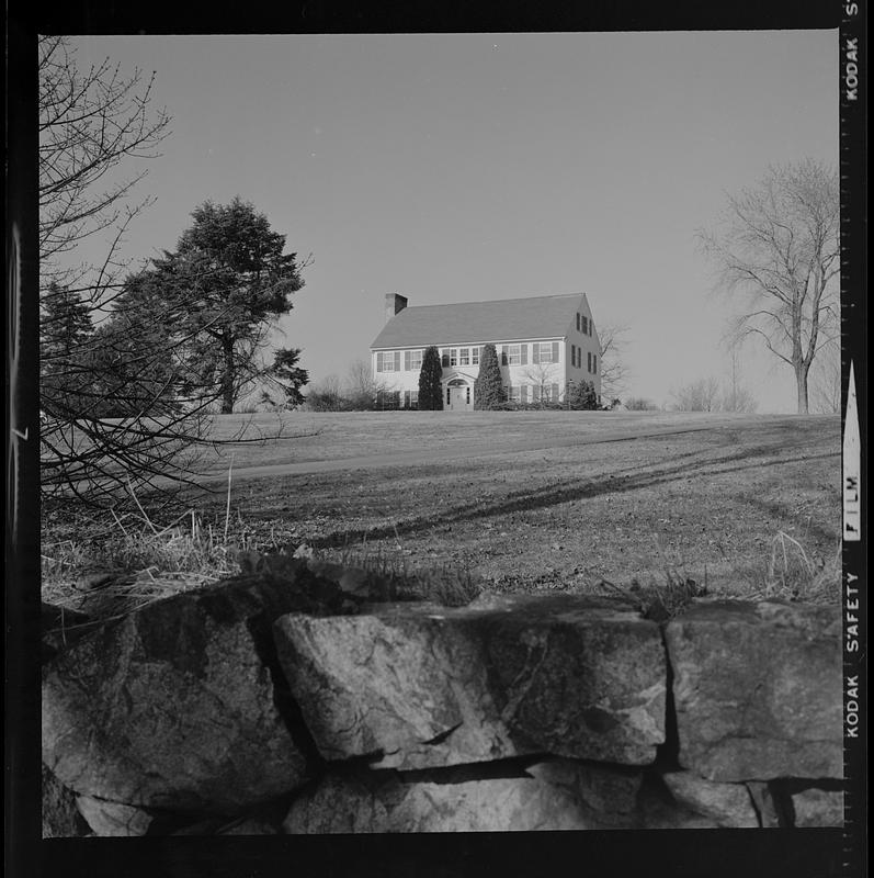 High Rd. Newbury homes, Ted Sheppard, Hunneman - Digital Commonwealth