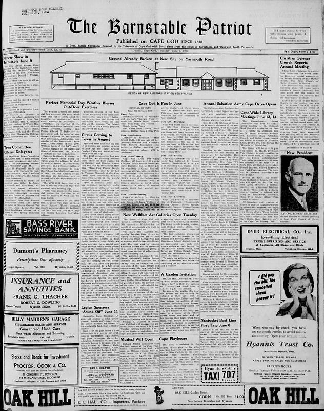 Barnstable Patriot. June 05, 1952 - Digital Commonwealth