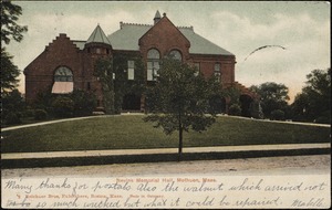 Nevins Memorial Hall, Methuen, Mass. - Digital Commonwealth